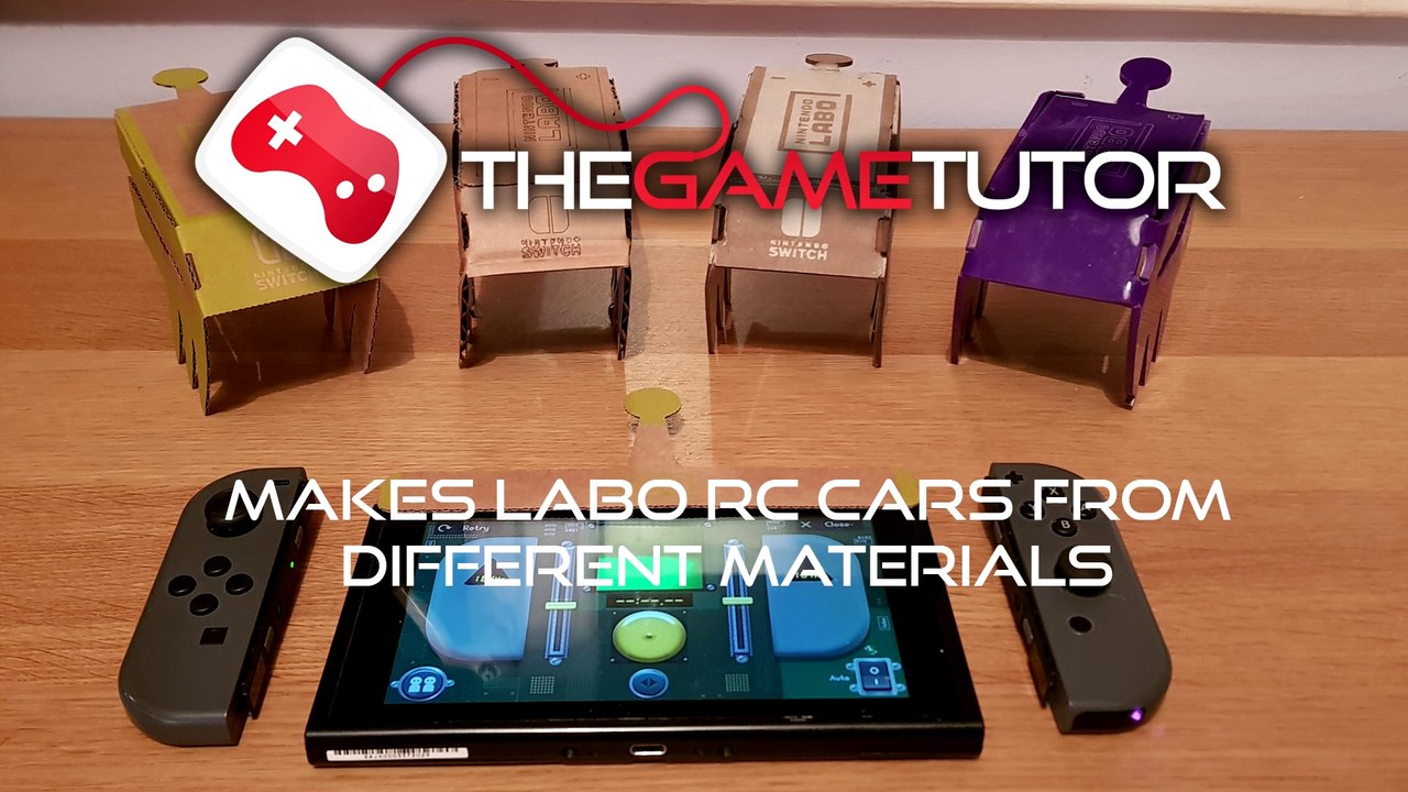 The Game Tutor Builds Custom Labo RC Cars - video Dailymotion
