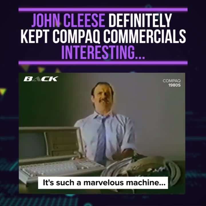 John Cleese Compaq commercials from the 80's - video Dailymotion