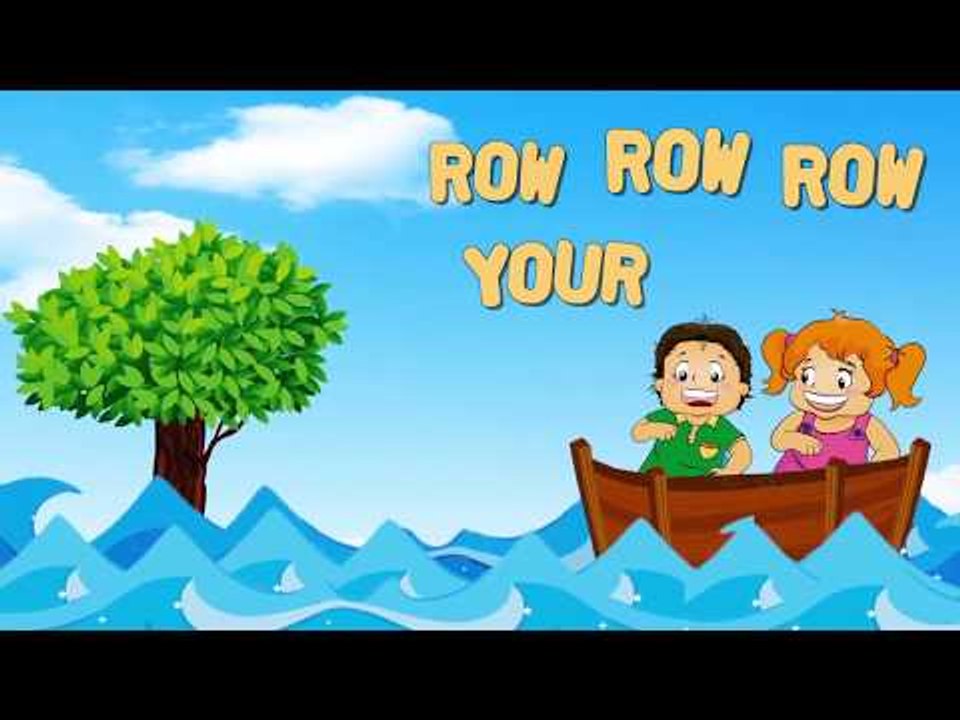 Row, Row, Row Your Boat | Kids Sing- a-Long! | Kids Clubhouse - video ...