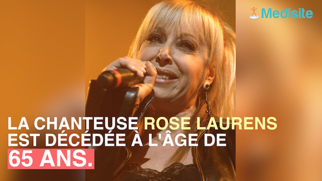 La chanteuse Rose Laurens souffrait d'un cancer - Vidéo Dailymotion