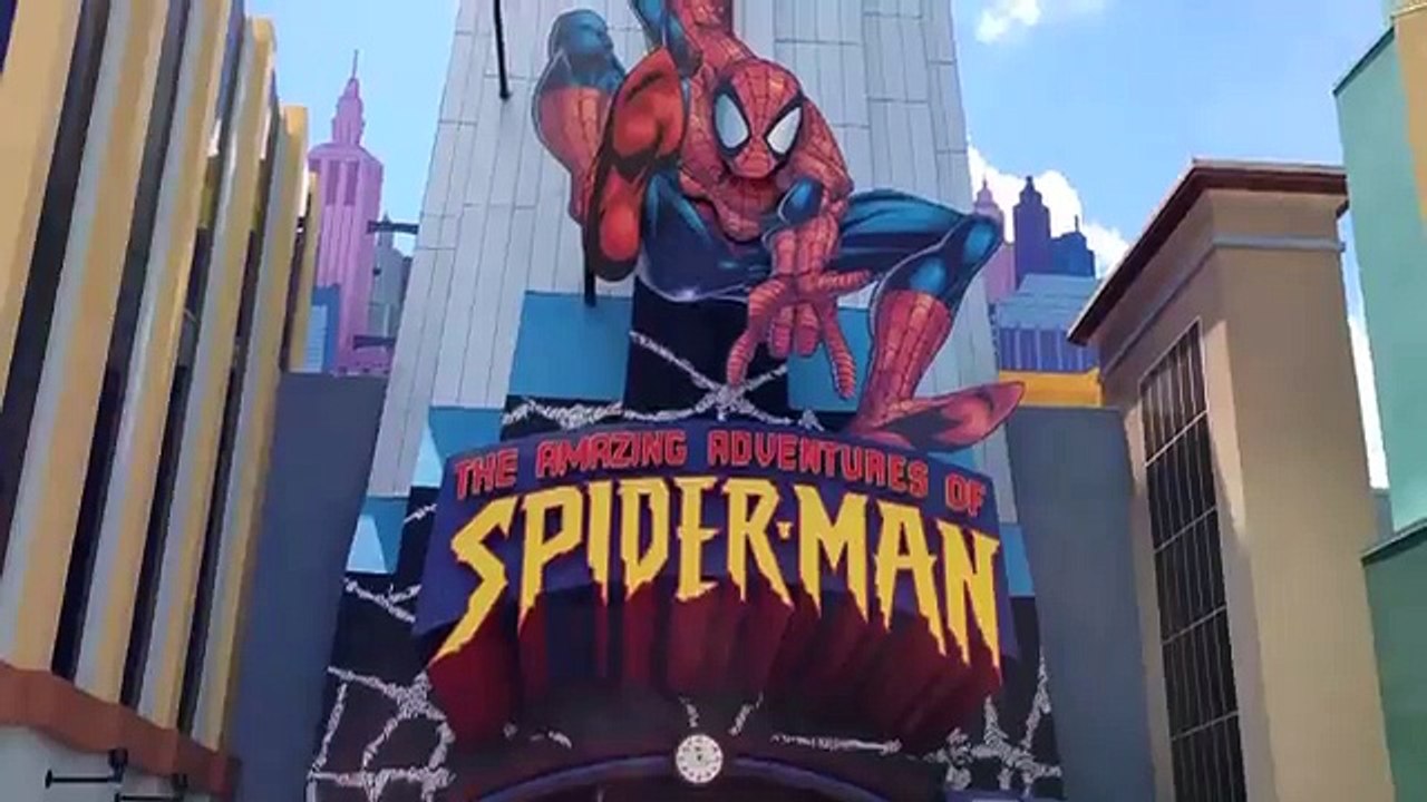 The Amazing Adventures of Spider-Man Ride POV - Universal Studios ...