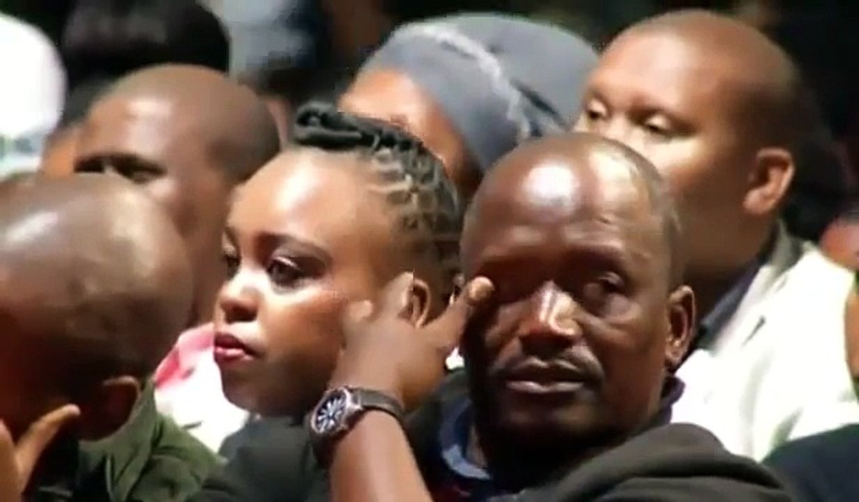 Friends and family pay tribute to Akhumzi Jezile during his memorial ...