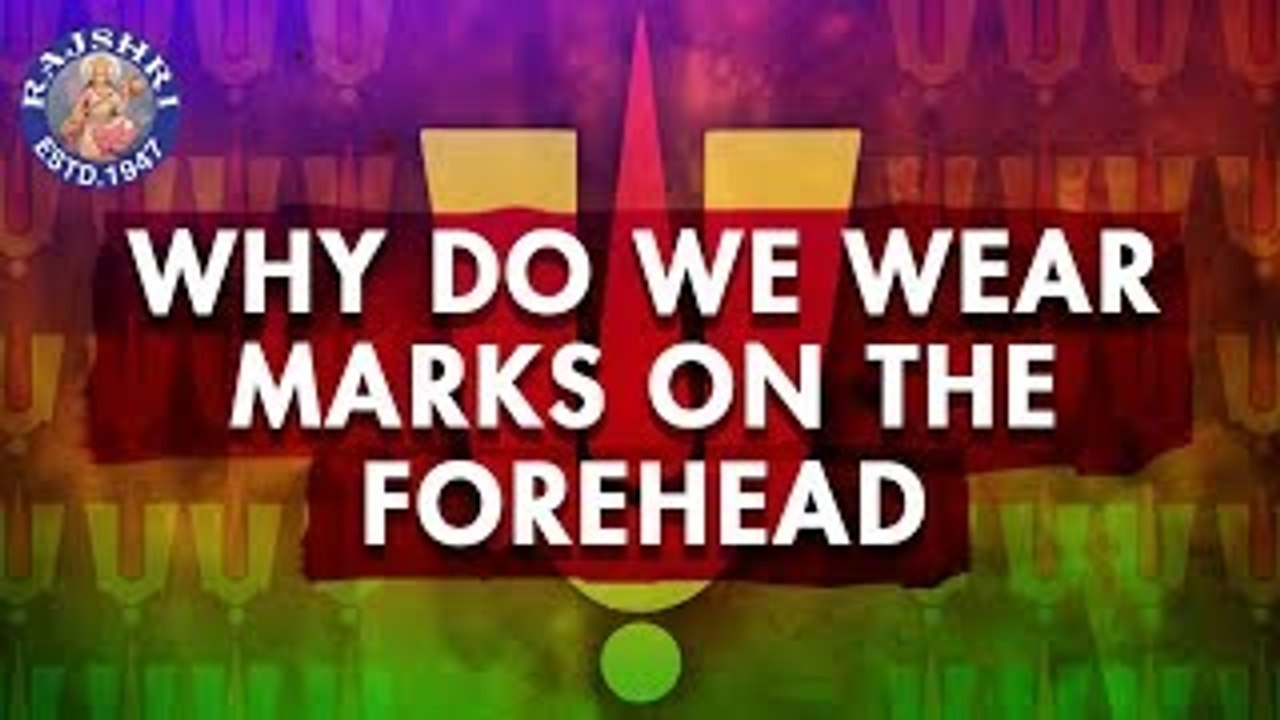 Do You Know? - Why Do We Wear Marks On The Forehead? | Interesting ...