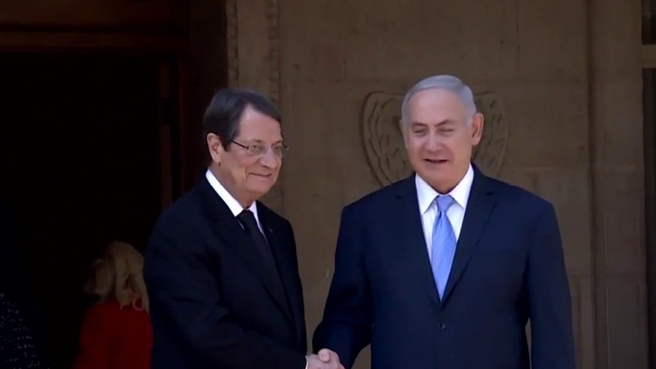 i24NEWS EXCLUSIVE: Netanyahu in Cyprus - video Dailymotion