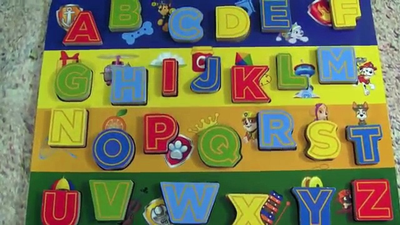 Learn ABC Alphabet with Paw Patrol! ABC Alphabet Learning YouTube Video ...