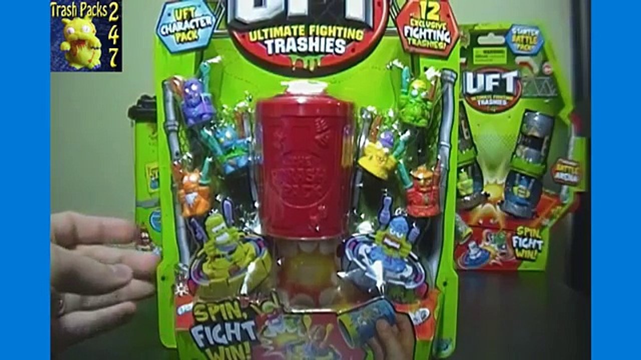 Trash Packs UFT Ultimate Fighting Trashies 12-Pack Opening - video ...