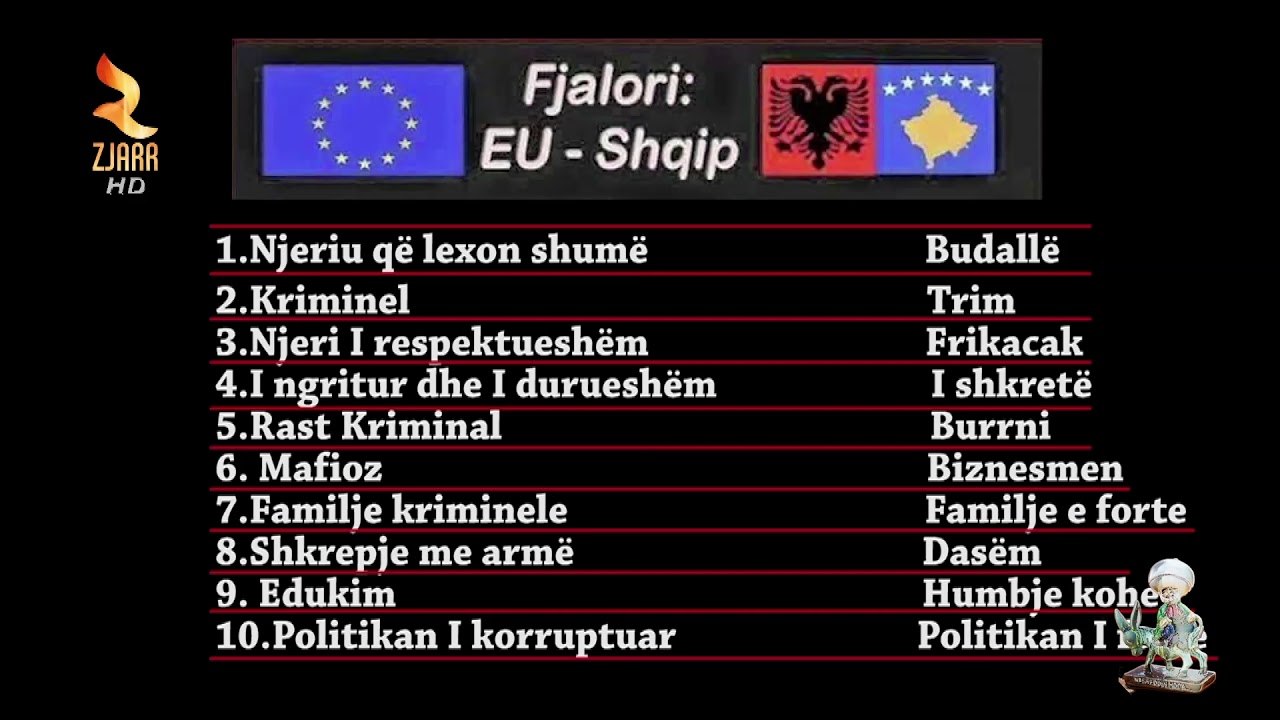 Fjalori Eu-Shqip - video Dailymotion