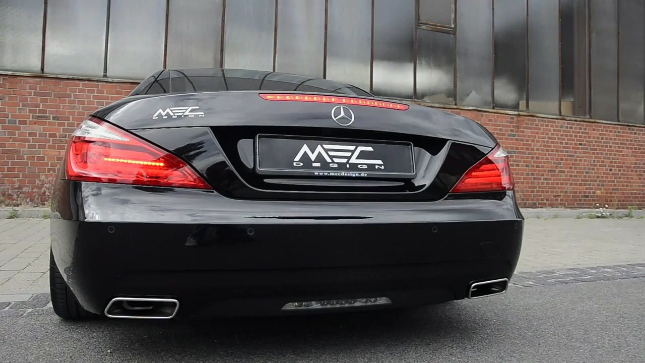 MEC Design Mercedes R231 SL500 Exhaust - Sound Version Earthquake ...