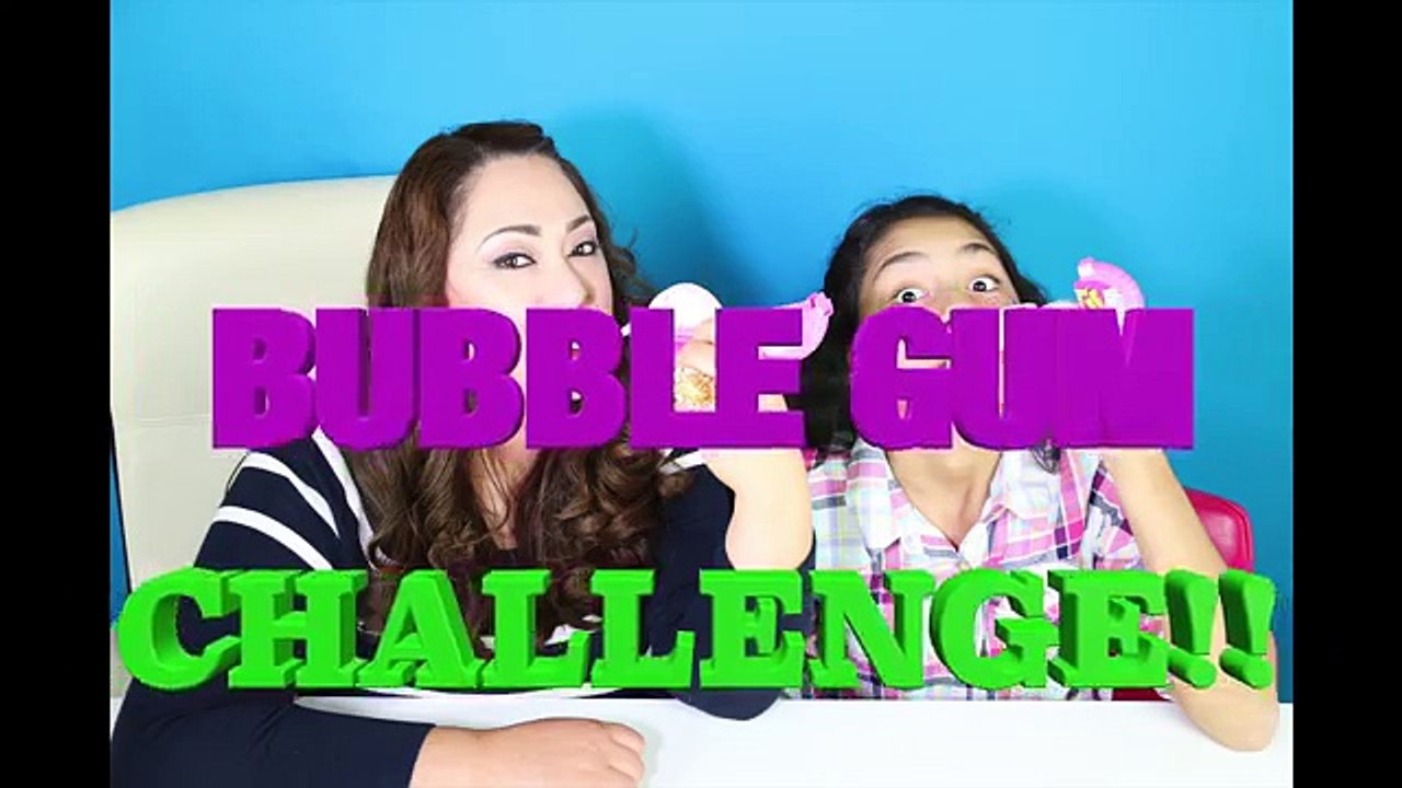 Bubble Gum Challenge!Blowing Bubble Gum Bubbles!!B2cutecupcakes - video ...