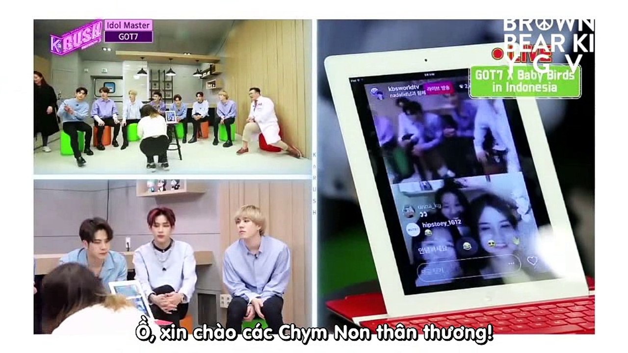 [Vietsub by BBK] KBS World Idol Master K-Rush with GOT7 - Video Dailymotion