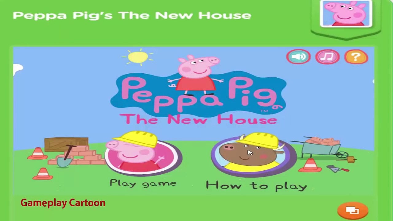 Peppa Pig English eps Games Peppa Pig The New house 2014 - video ...