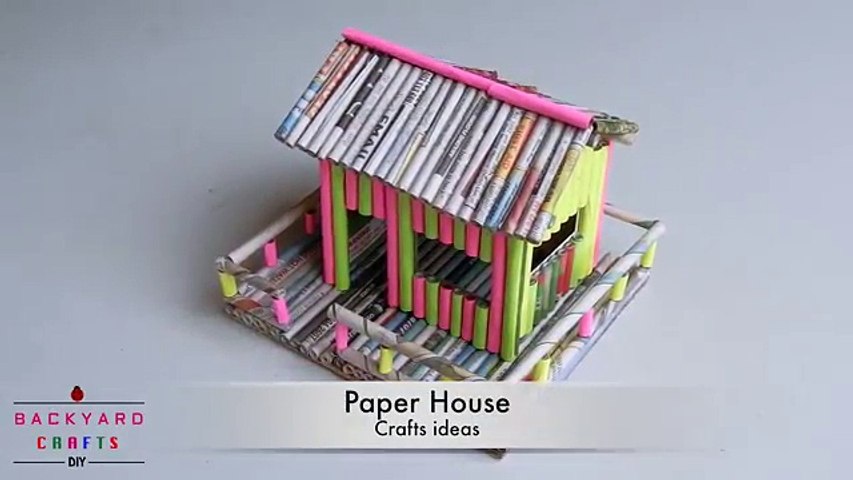 Paper House Craft Paper House Templates: How To Make These 3D Crafts