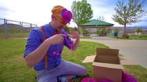 Blippi Raspberry Factory Tour - Learn Machines for Kids and FRUIT ...