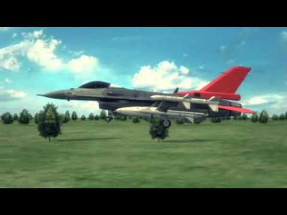 Pilotless F 16 jet completes test flight over Florida - video Dailymotion