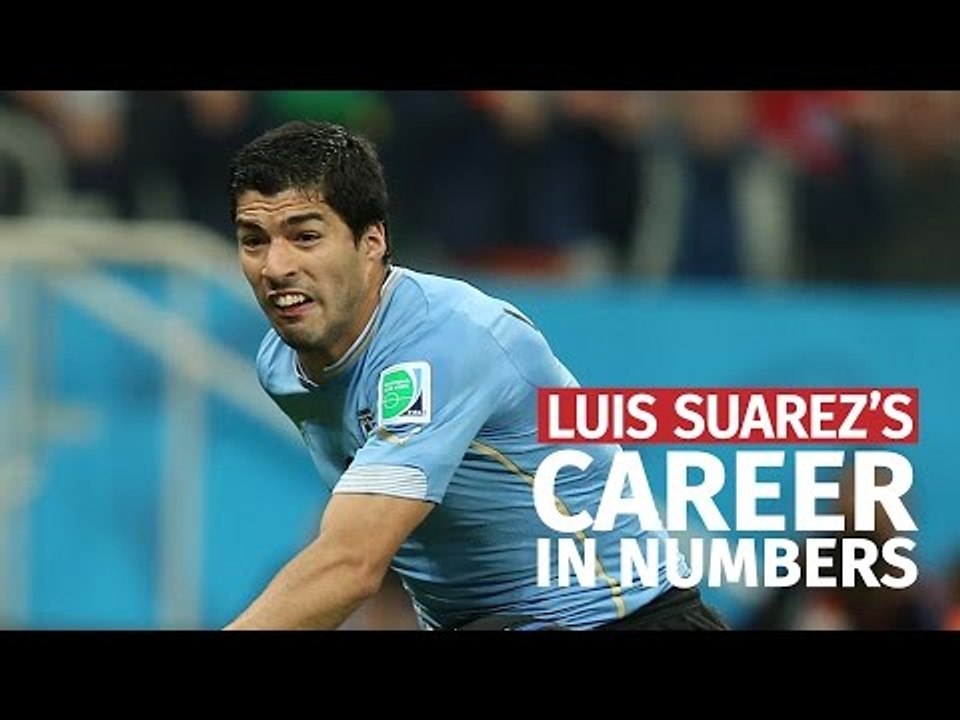 Luis Suarez Turns 30 - His Career In Numbers - video Dailymotion