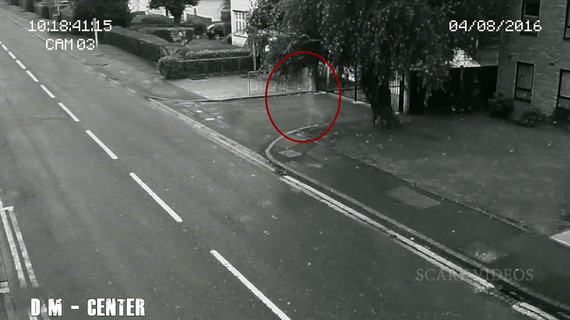 Security Camera Footage Ghost