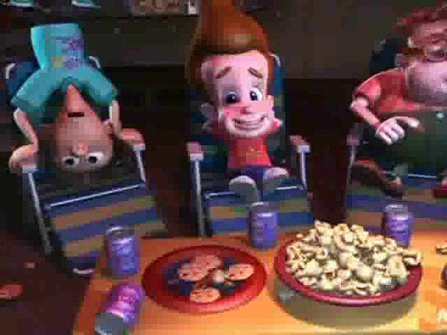 Jimmy Neutron Pizza Monster