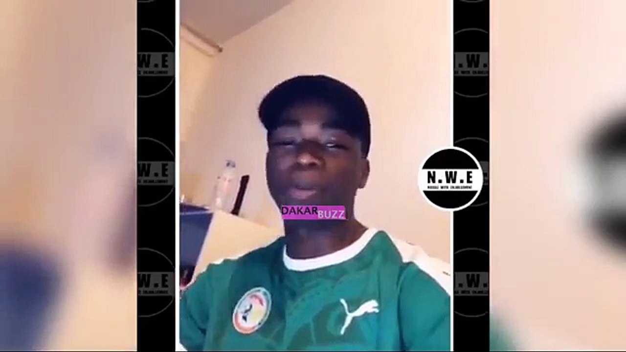 MHD le rappeur met le feu avec un maillot du Sénégal - Vidéo Dailymotion