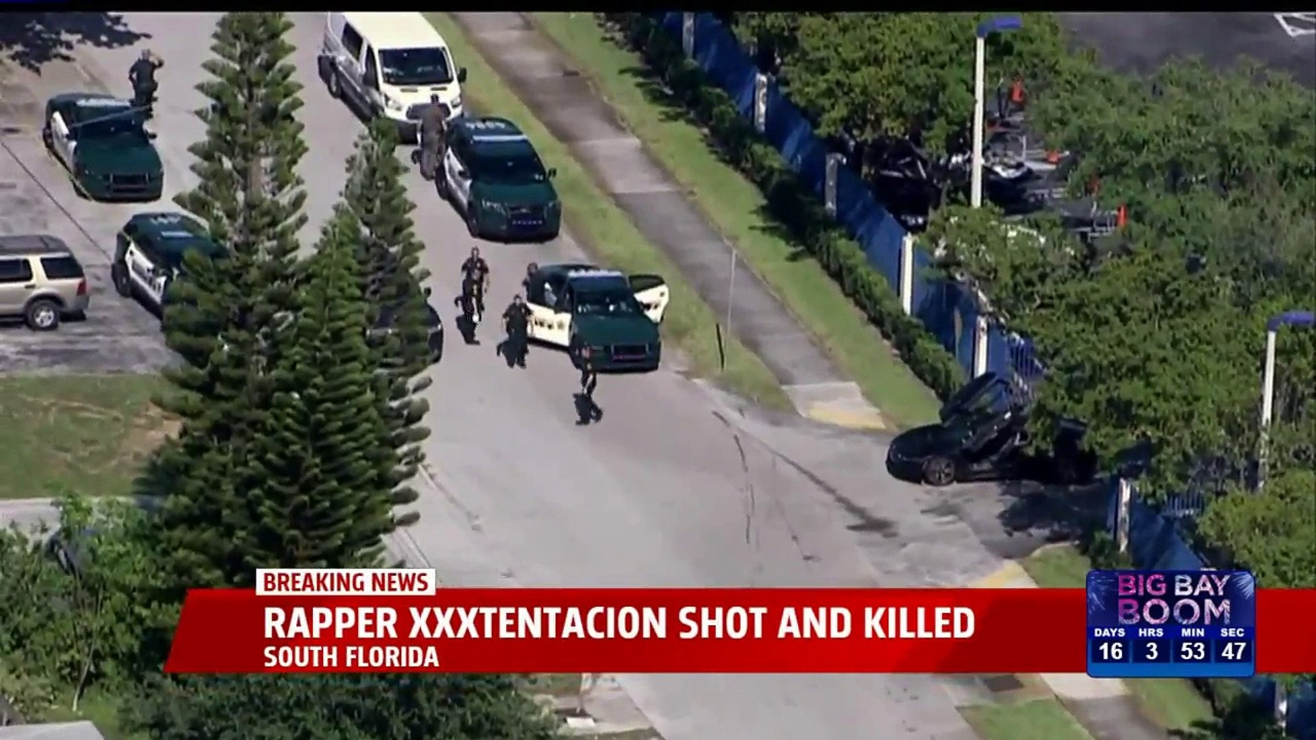 Xxxtentacion Shot Dead In Miami Exclusive Video Florida Rapper
