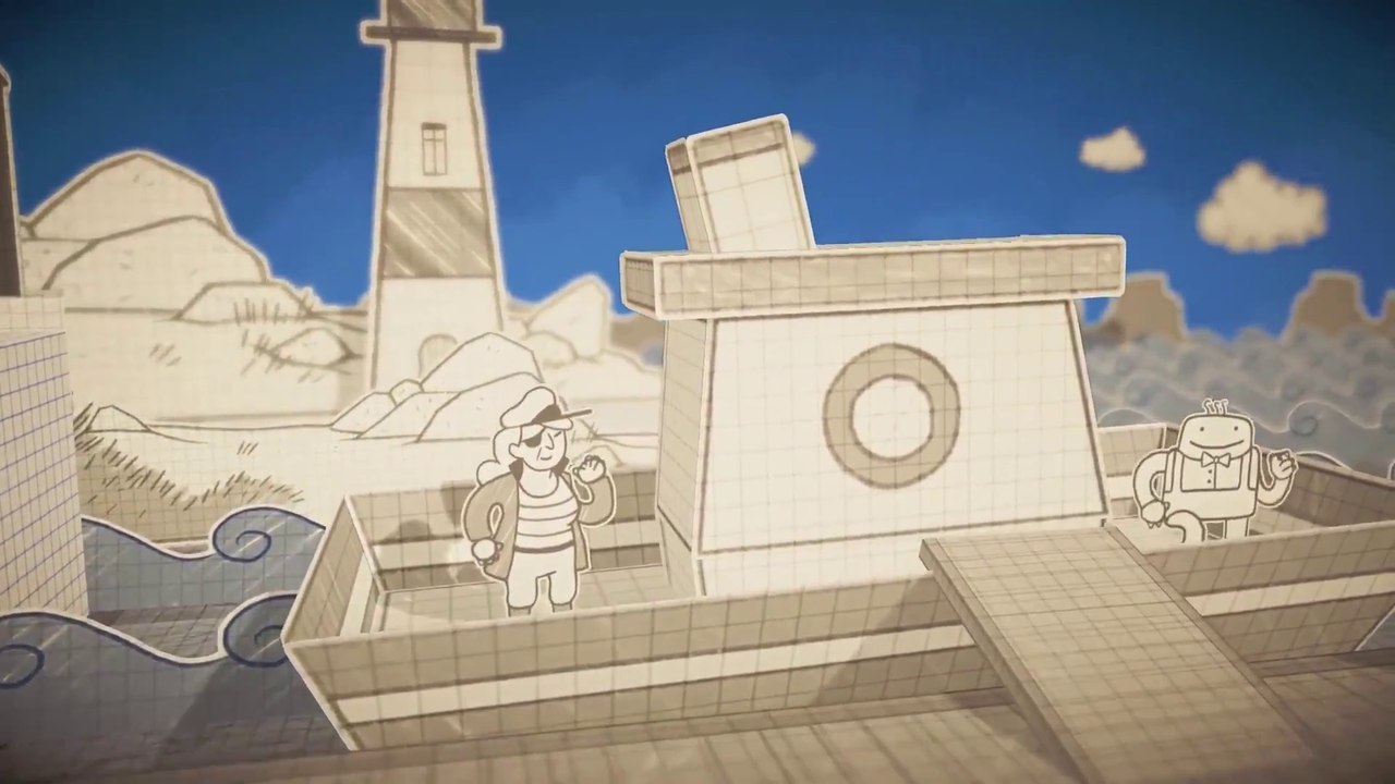 It's Paper Guy! - Bande-annonce de lancement - Vidéo Dailymotion