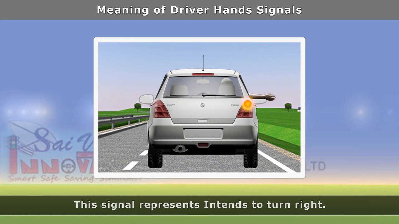 MEANING OF DRIVER HAND SIGNAL - video Dailymotion