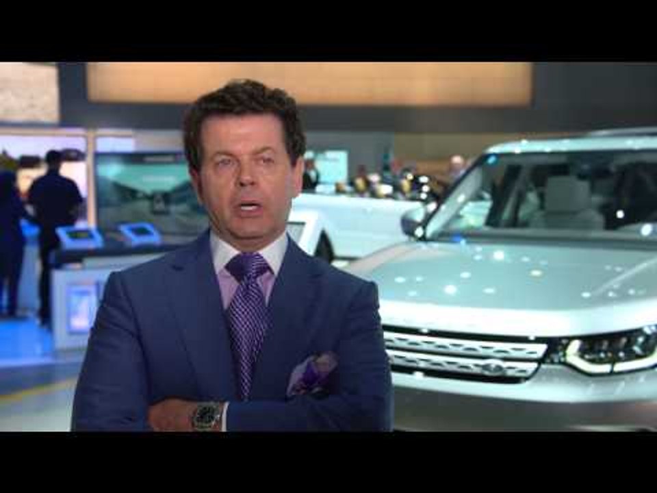 Jaguar Land Rover at the LA Auto Show - Interview Gerry McGovern ...