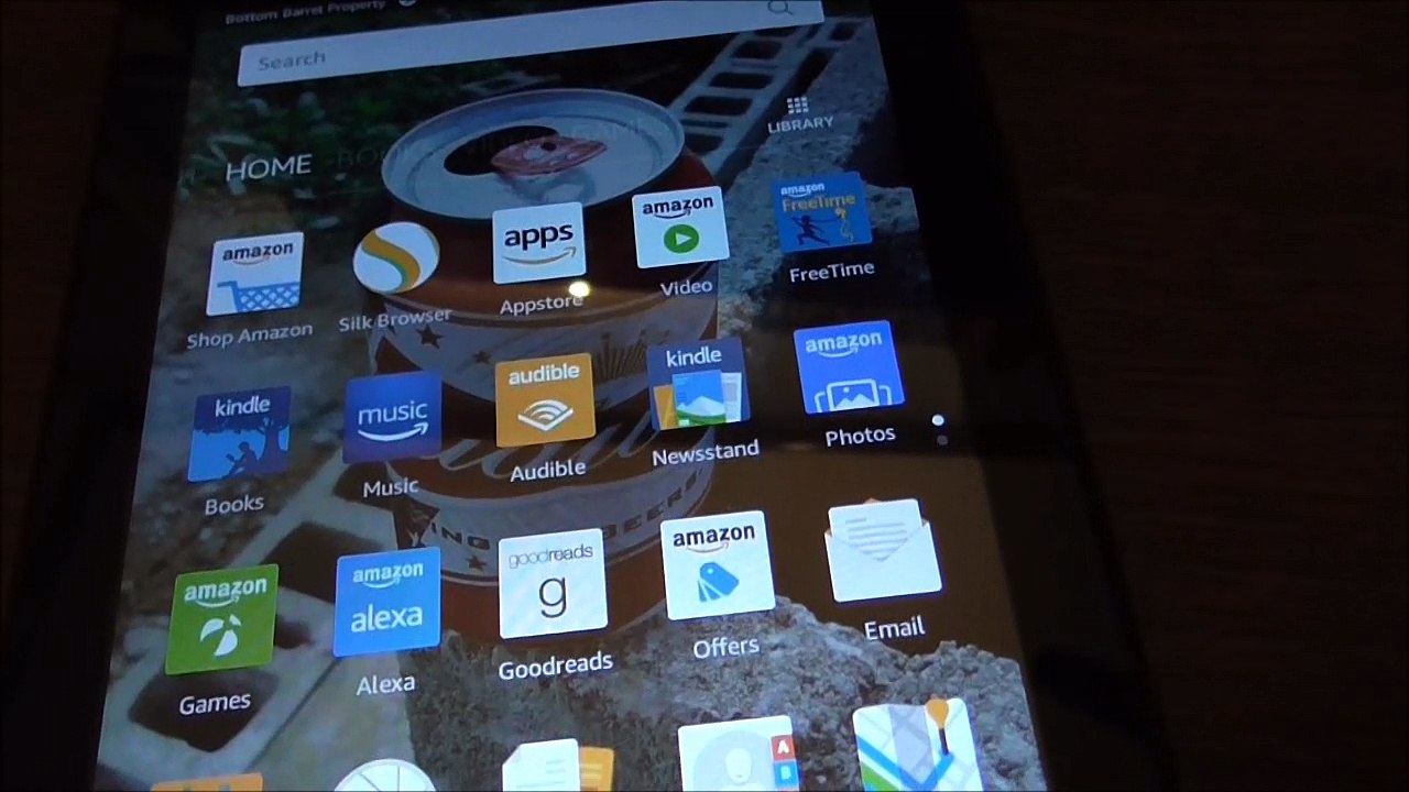 How To Change The Wallpaper And Rename Your Amazon Fire 7 Tablet ...