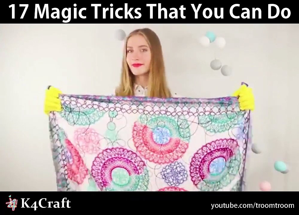 17 Magic Tricks That You Can Do via: Troom Troom - easy DIY video ...