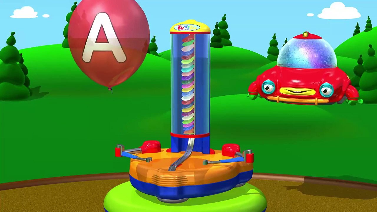 TuTiTu Preschool | ABC Balloon Machine | Learning the Alphabet with ...
