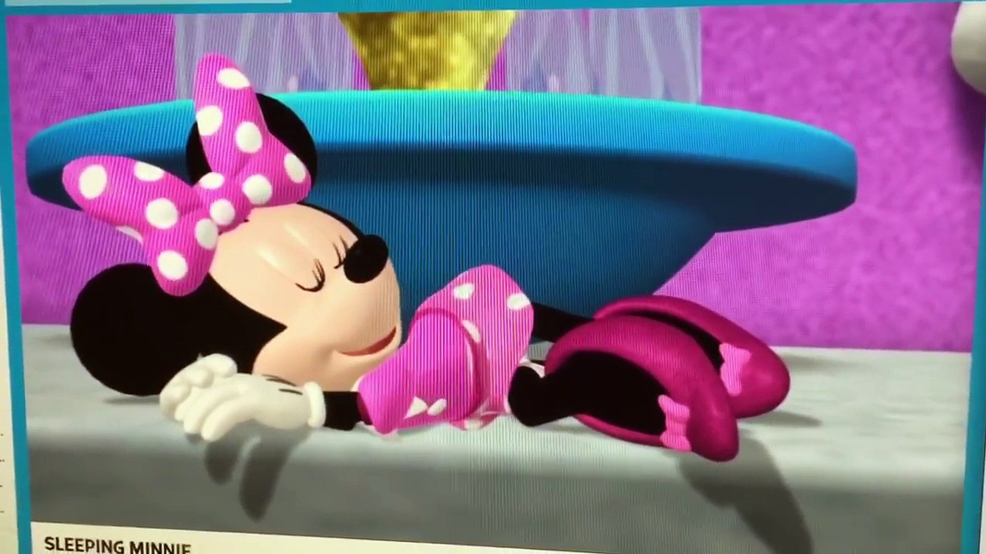 Mickey Mouse Clubhouse Minnie Sleeping