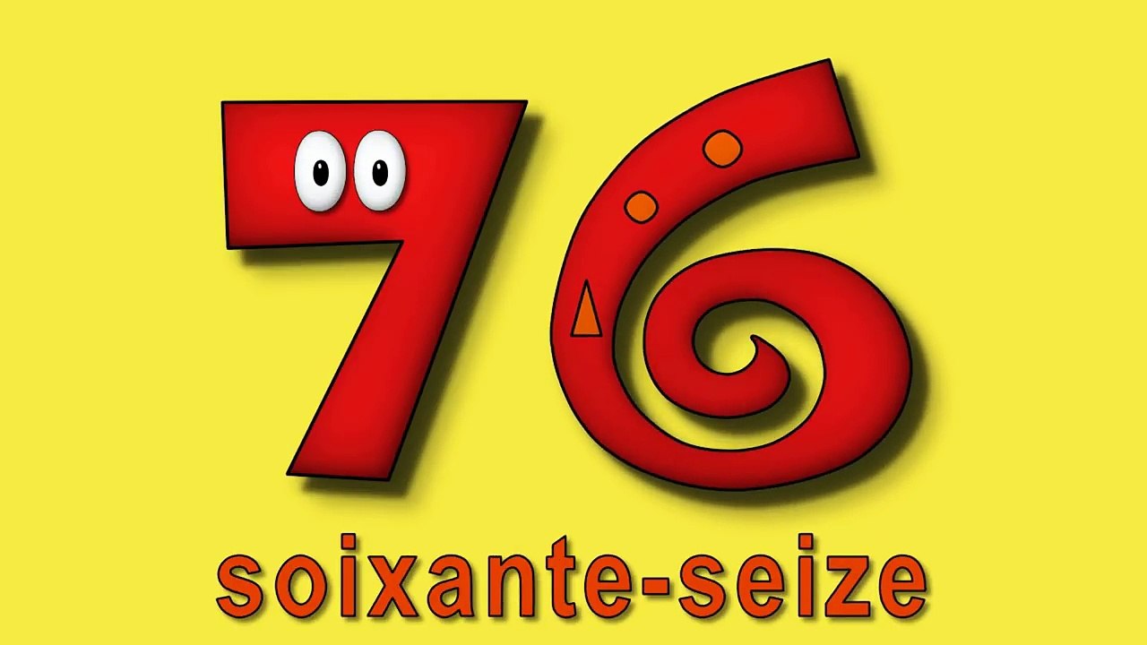 Les chiffres de 70 à 100 - alain le lait (French numbers) - video ...