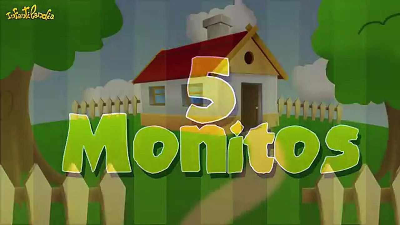 Cinco monitos saltaban en la cama | Canciones infantiles - video ...