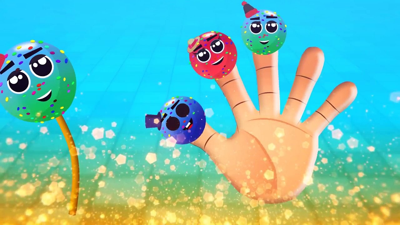 Cake Pop Finger Family Collection | Kids Songs | Nursery Rhymes For ...