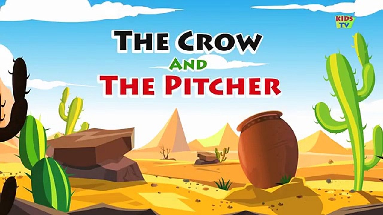 Story Time - The Crow and the Pitcher | Thirsty Crow | Aesops Fables ...