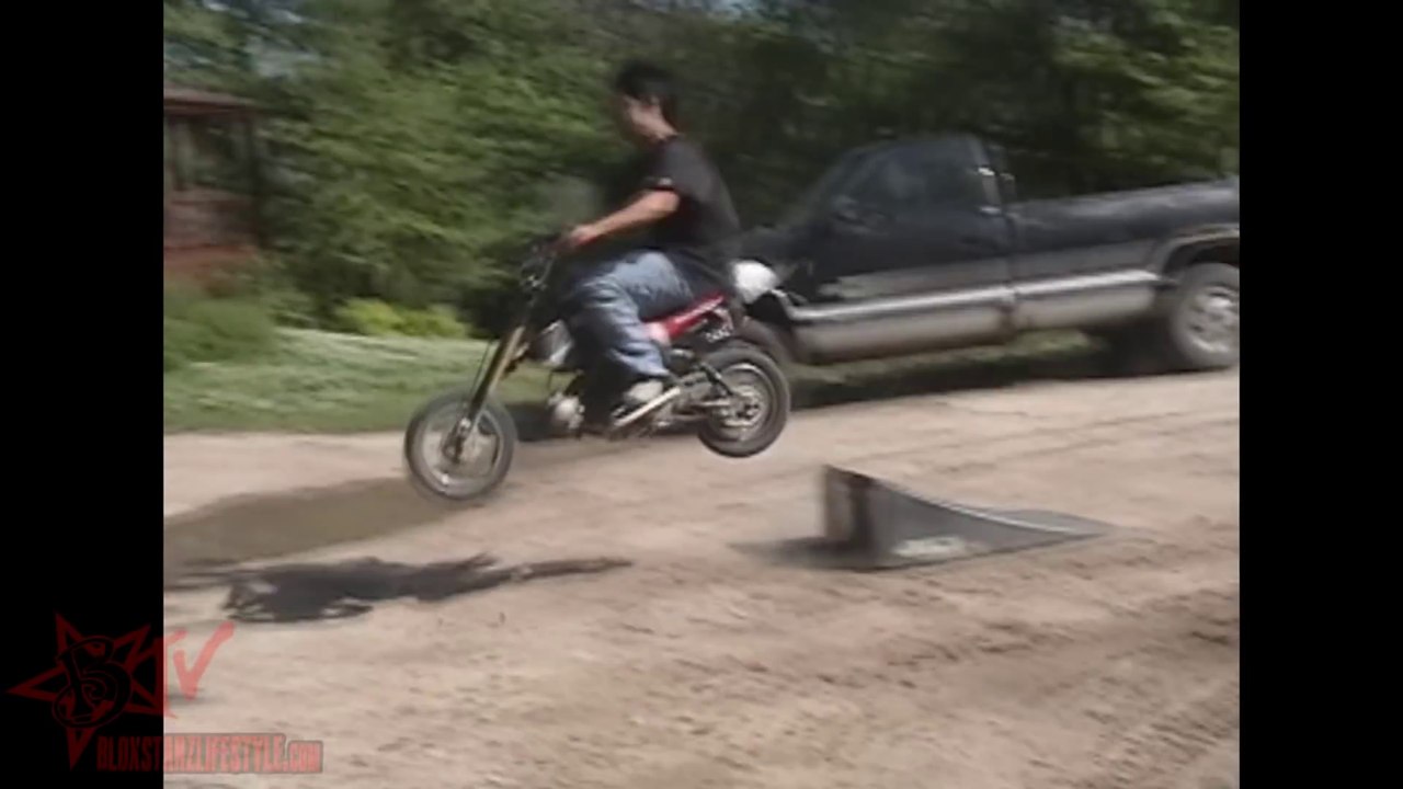 INSANE Mini Dirt Bike ACCIDENT Kid Jumps Ramp Faceplant Into Pavement ...