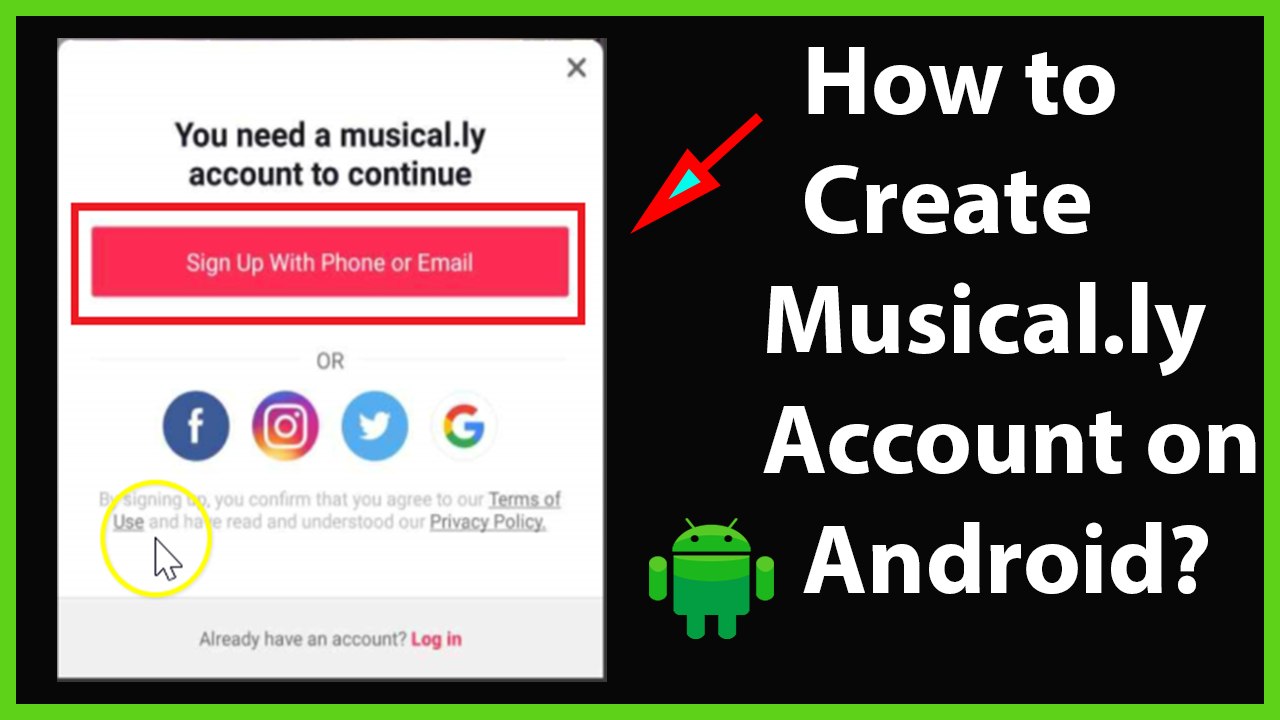 How to Create your Musical.ly Account on Android? - video Dailymotion