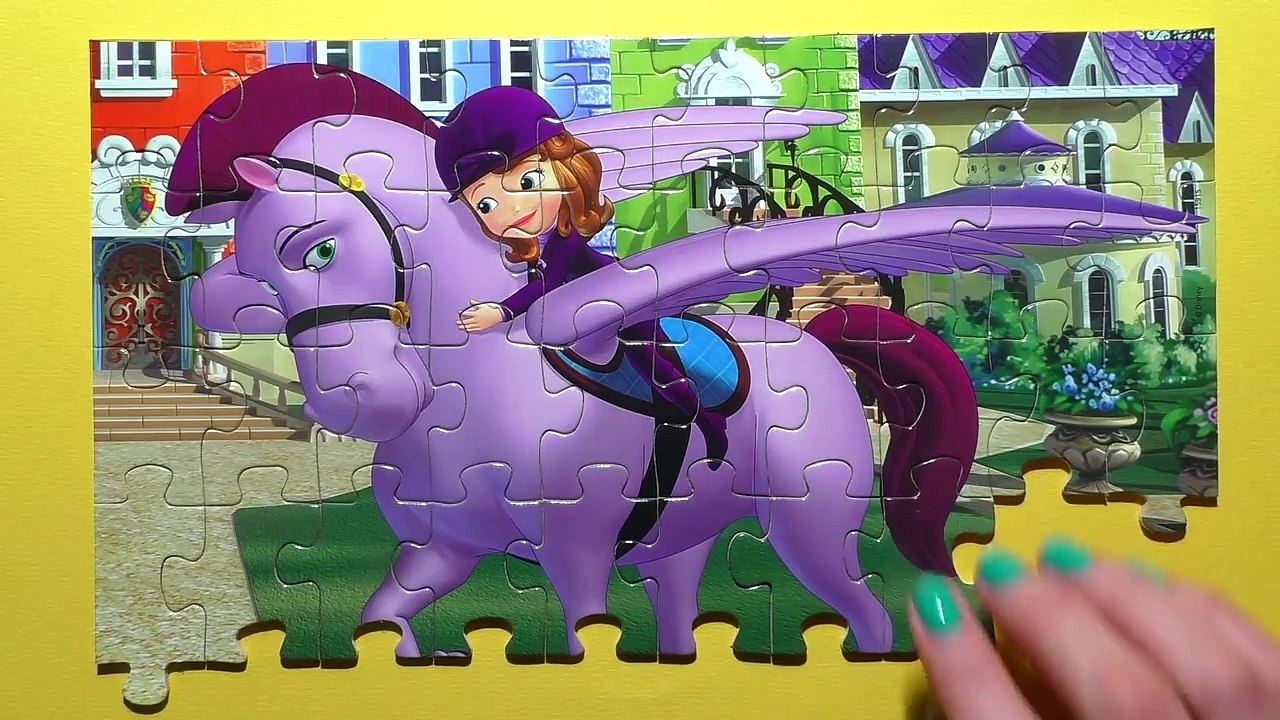 SOFIA THE FIRST Puzzle Games Jigsaw Disney Game Rompecabezas Minimus ...