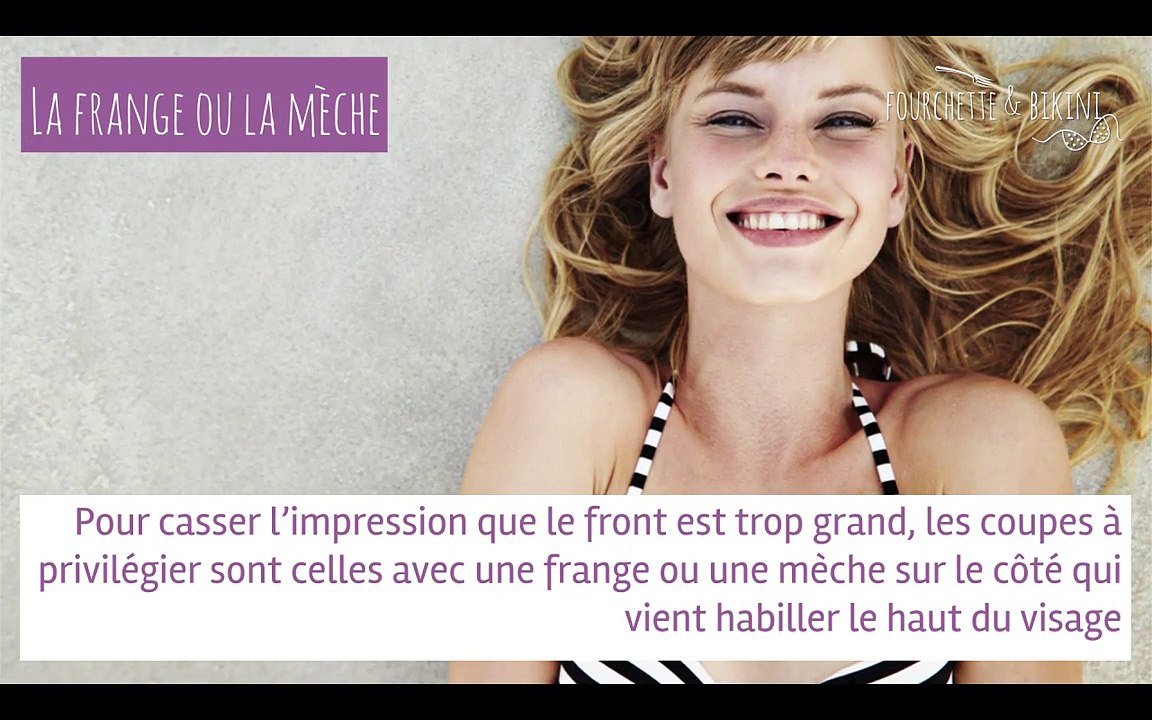 Quelle coiffure adopter quand on a un grand front ? - Vidéo Dailymotion