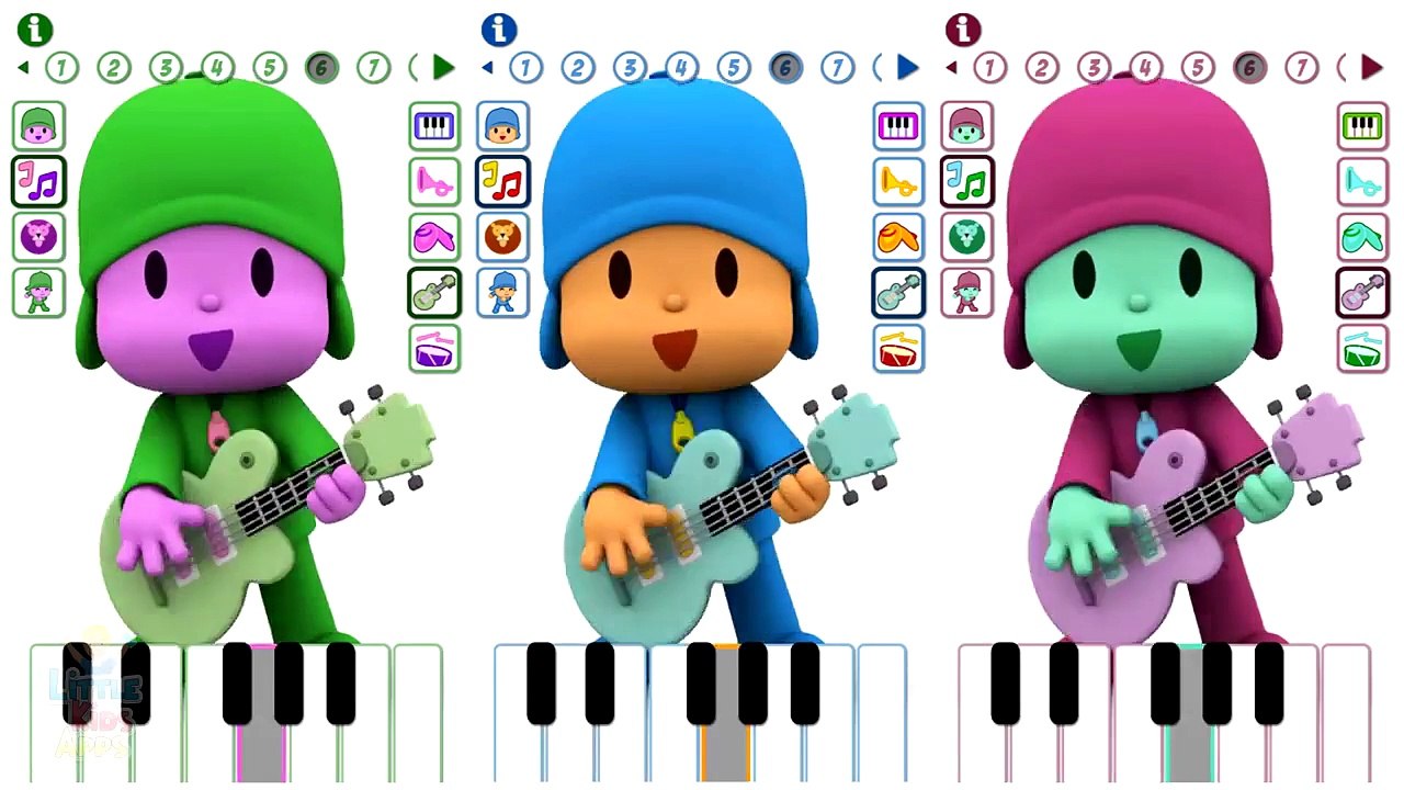 Talking Pocoyo Colors Reion Compilation Funny Videos for Kids #part 66 ...