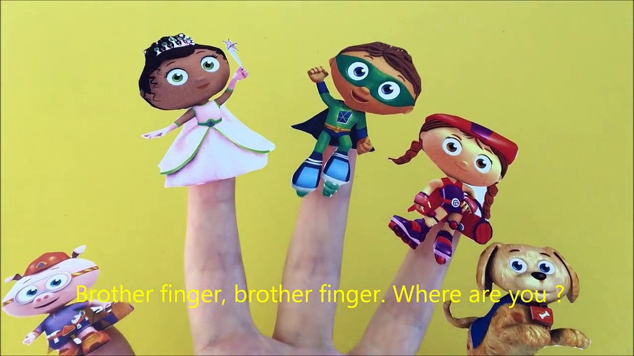 Super Why Finger Family Video Dailymotion