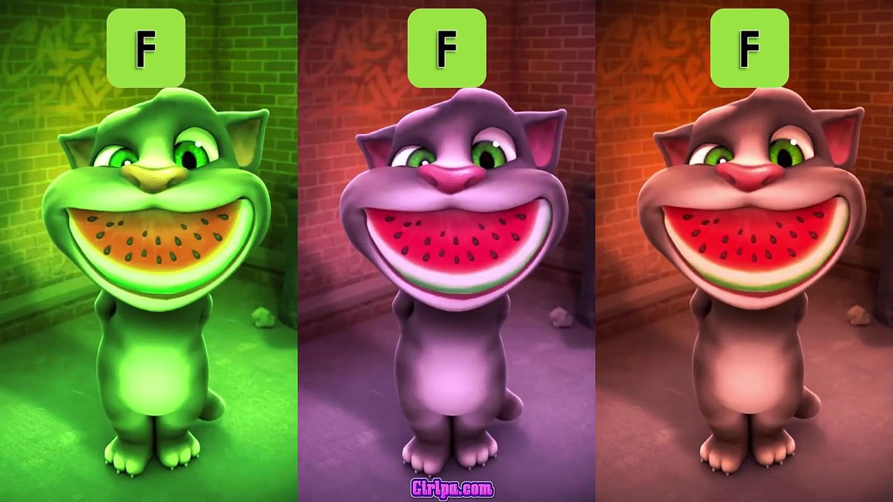 Learn ABC Letters and Alphabet with Talking Tom Colours for Kids ...
