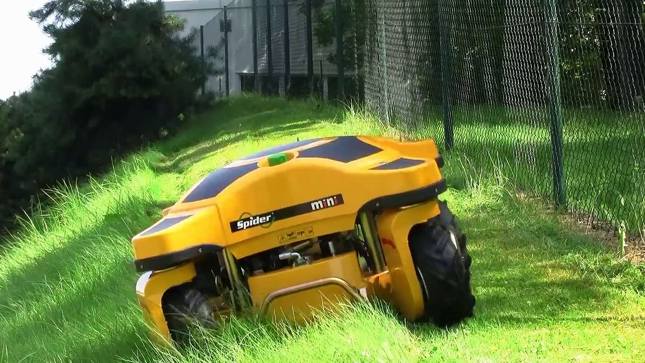 Extreme lawn mower Spider Mini RC - video Dailymotion