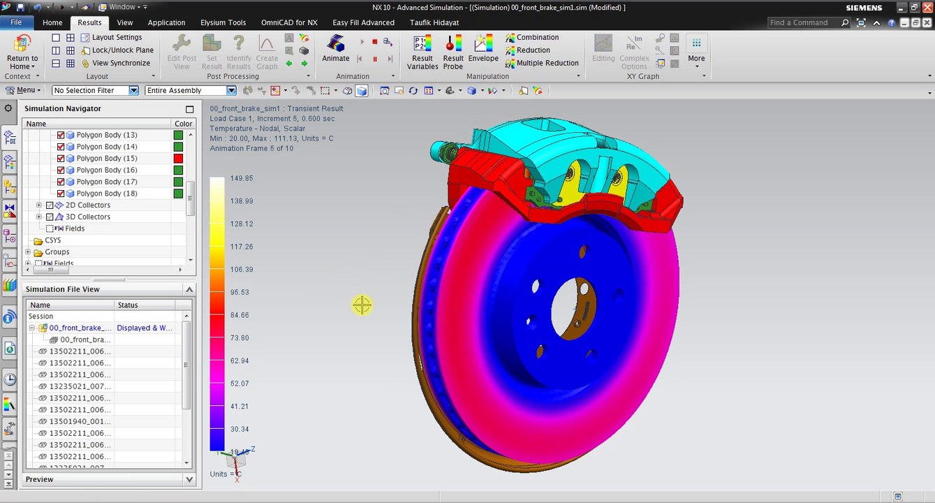 How to Make Good Presentation in NX CAE Animation Result - video ...