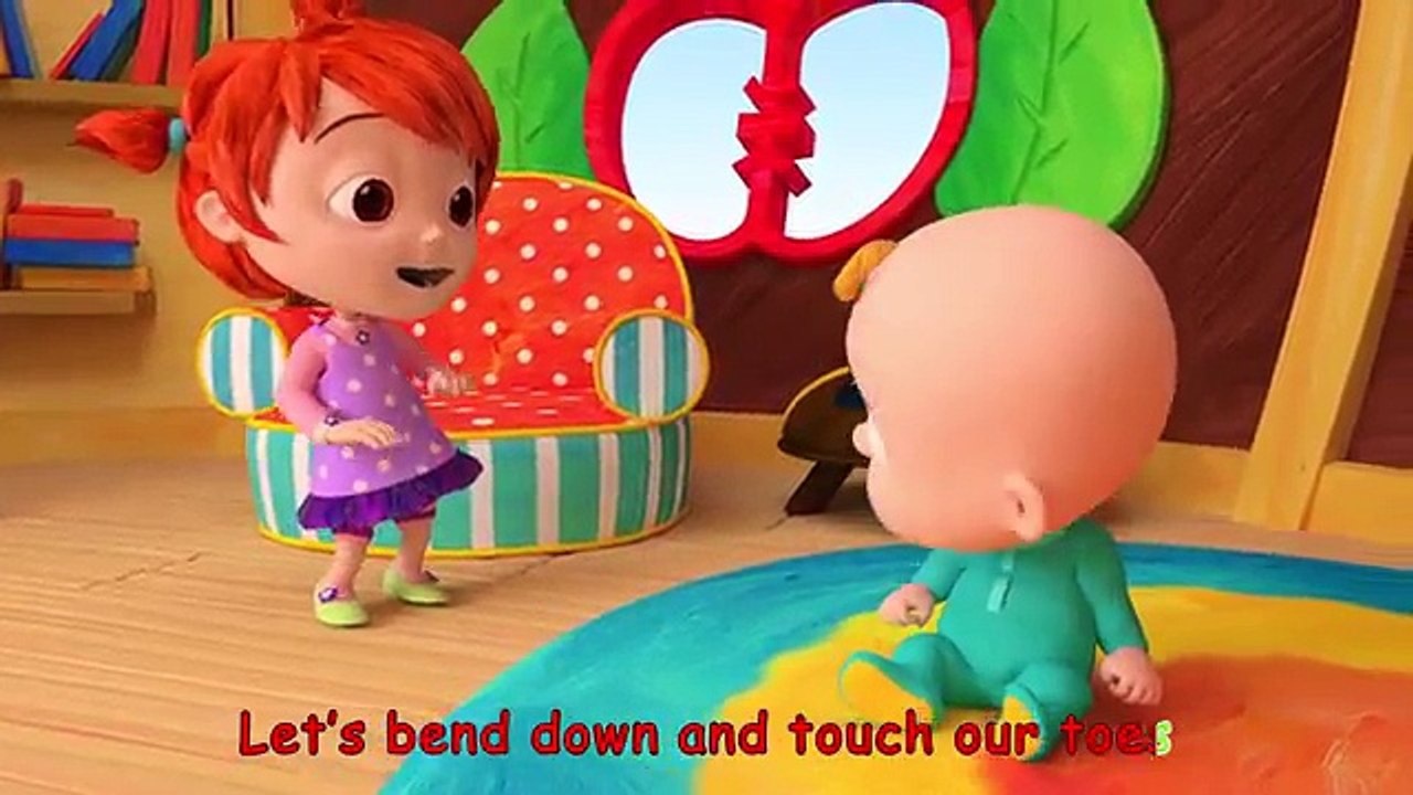 Stretching and Exercising Song | + More Nursery Rhymes & Kids Songs ...
