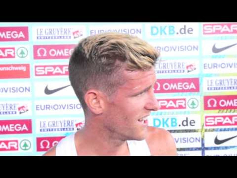 Jonathan Mellor (GBR) after the 3000m - video Dailymotion