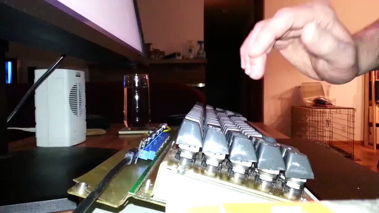 IBM 5251 Beam Spring Keyboard with Click Solenoid Disabled. - video ...