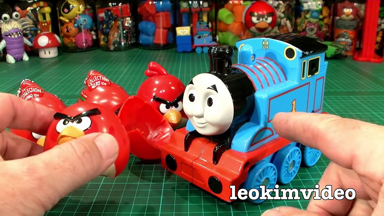 Thomas Angry Bird Tank Surprise Egg Shake N Go Thomas And Friends Toy ...