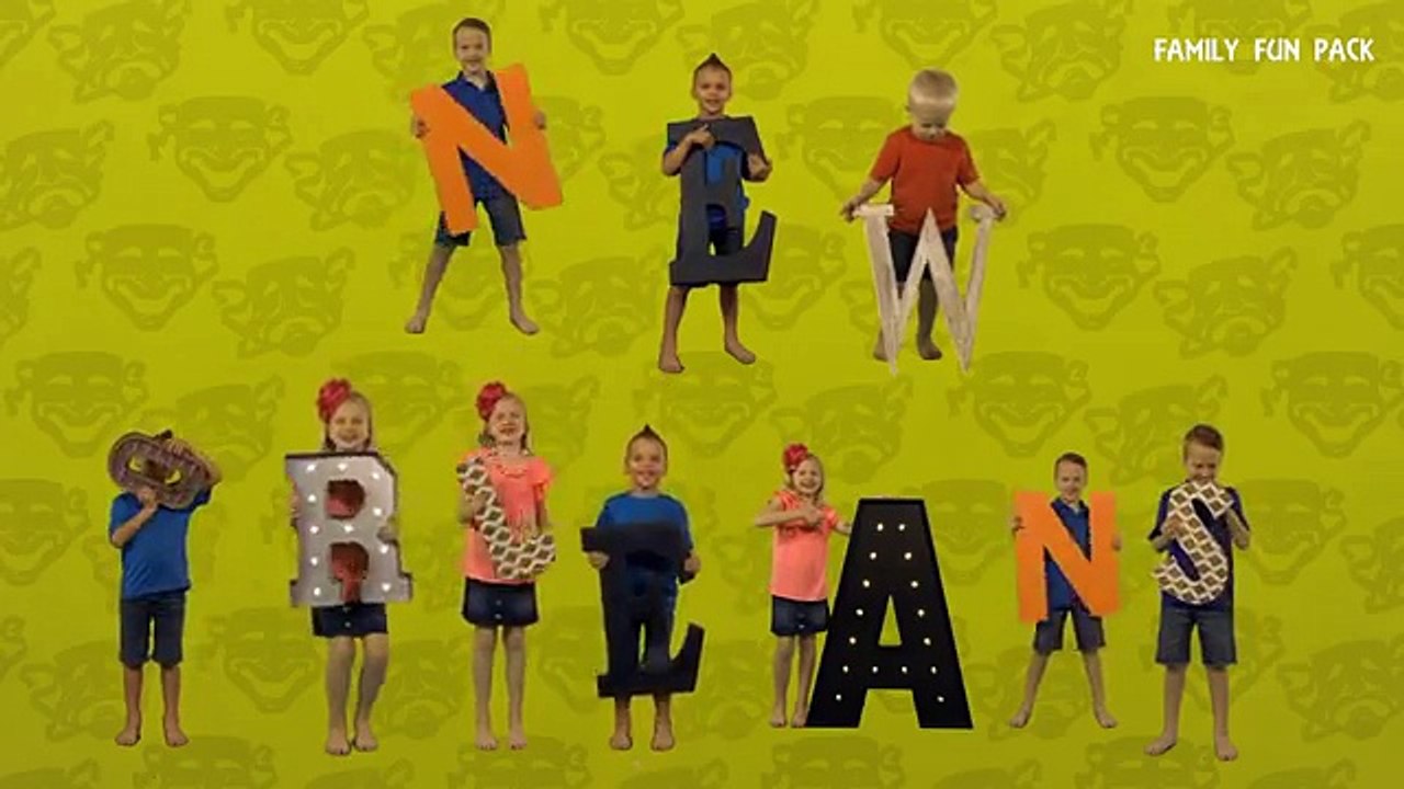 ABC SONG & DANCE!! - Learn Letters with Family Fun Pack - video Dailymotion