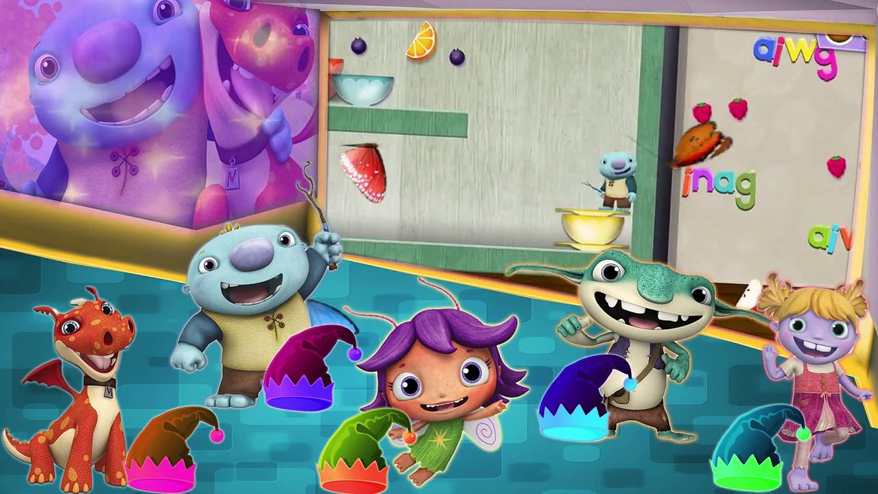 Wallykazam on TV Finger Family Song | Funny Nursery Rhymes for Kids ...