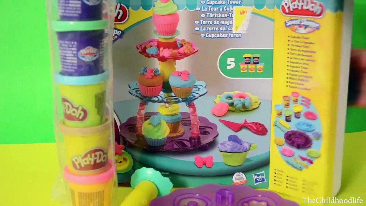 Play Doh Cupcake Tower Playset Sweet Play Doh Plus Shoppe | How to make ...